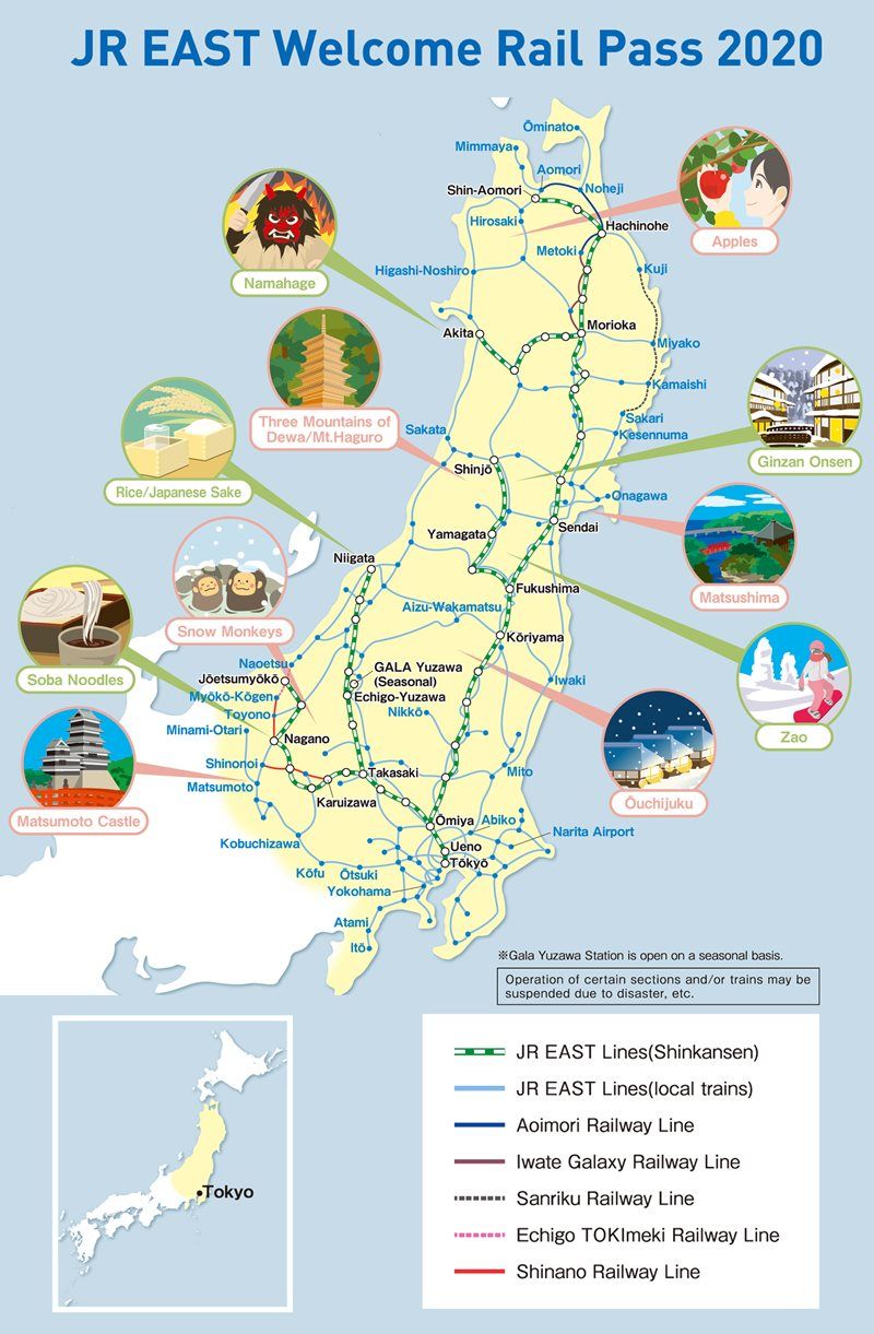 4 Fakta Penting JR East Welcome Rail Pass 2020 – Jalan-jalan ke Jepang